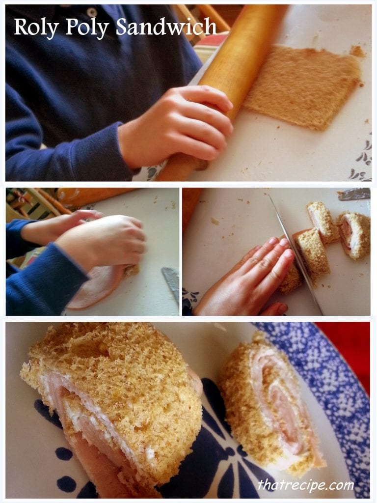 Kids Can Make: Roly Poly Sandwich