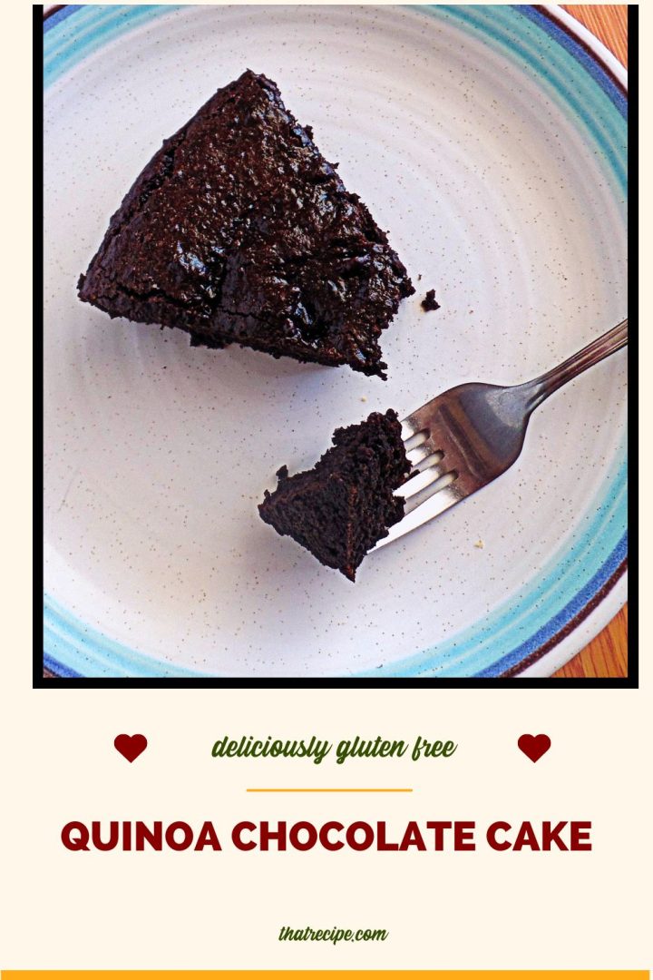 Quinoa Chocolate Cake: You'd Never Know it is Gluten Free