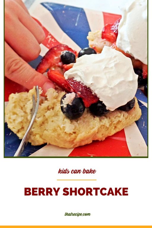 Kids Can Bake: Berry Shortcake