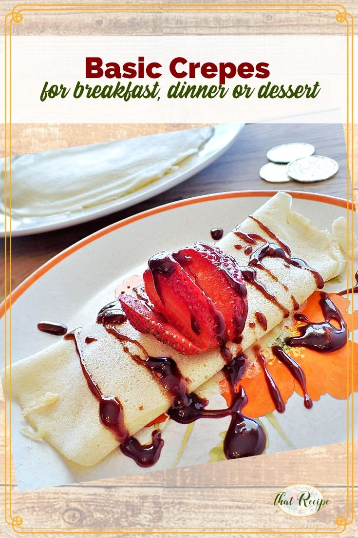 Easy Homemade Crepes for La Chandeleur (Crepe Day)