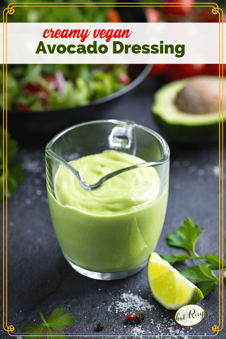 Creamy Avocado Salad Dressing for a Healthier Salad