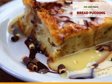 How to Make Bread Pudding with a Variety of Flavors