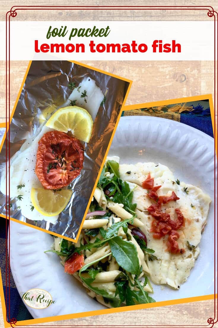 Quick and Healthy Foil Packet Lemon Tomato Fish Fillets