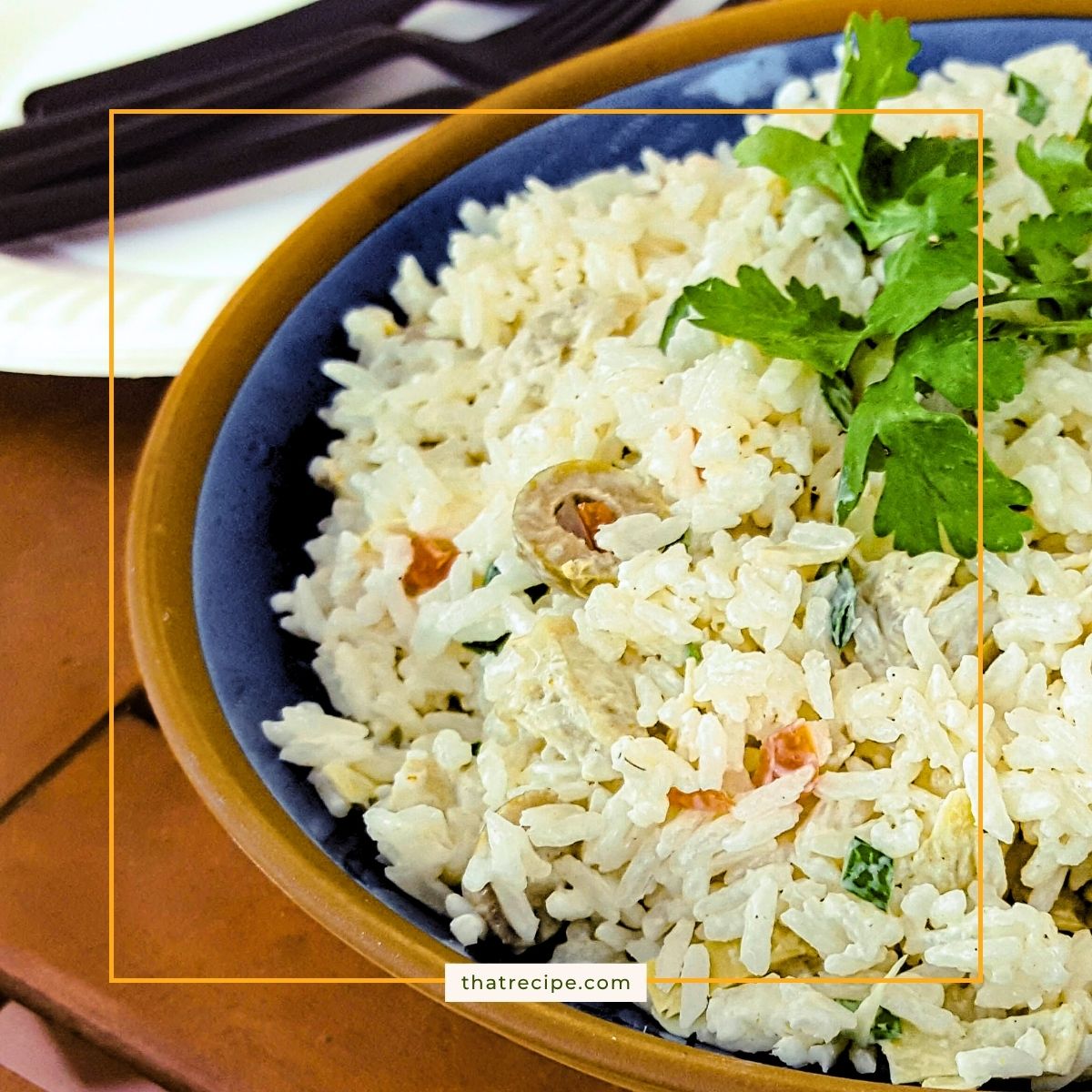 Curried Cold Rice Salad is a Potluck Favorite