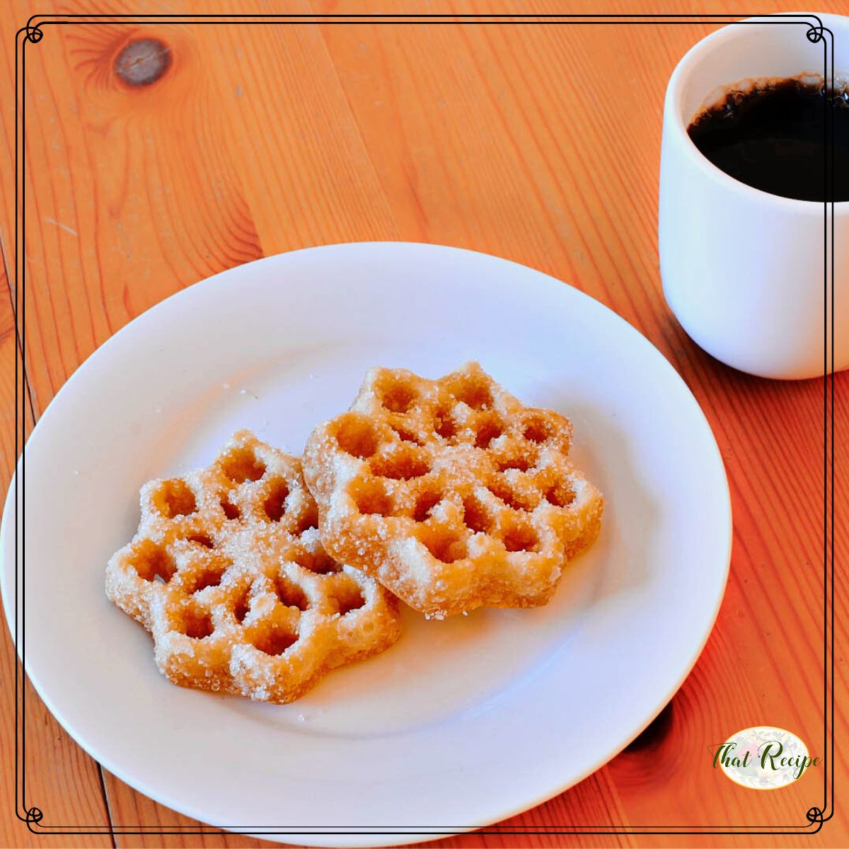 Rosette Fried Cookies
