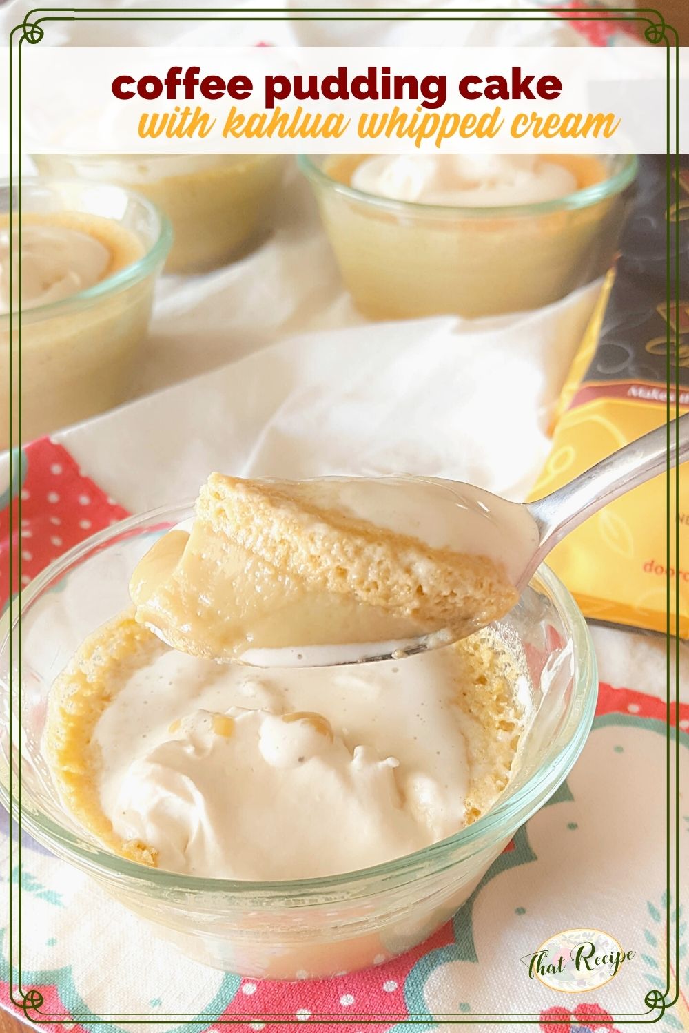 Coffee Pudding Cake Gives You Two Desserts in One