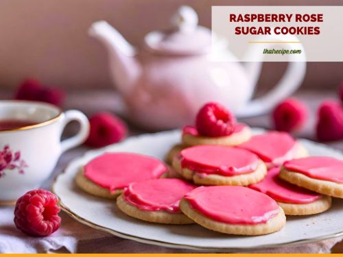 Raspberry Rose Sugar Cookies Are Perfect for Your Tea Party