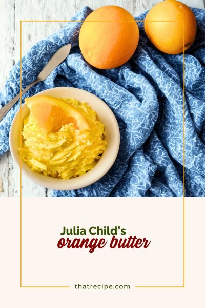 Whipped Orange Butter a Creamy Sweet Spread
