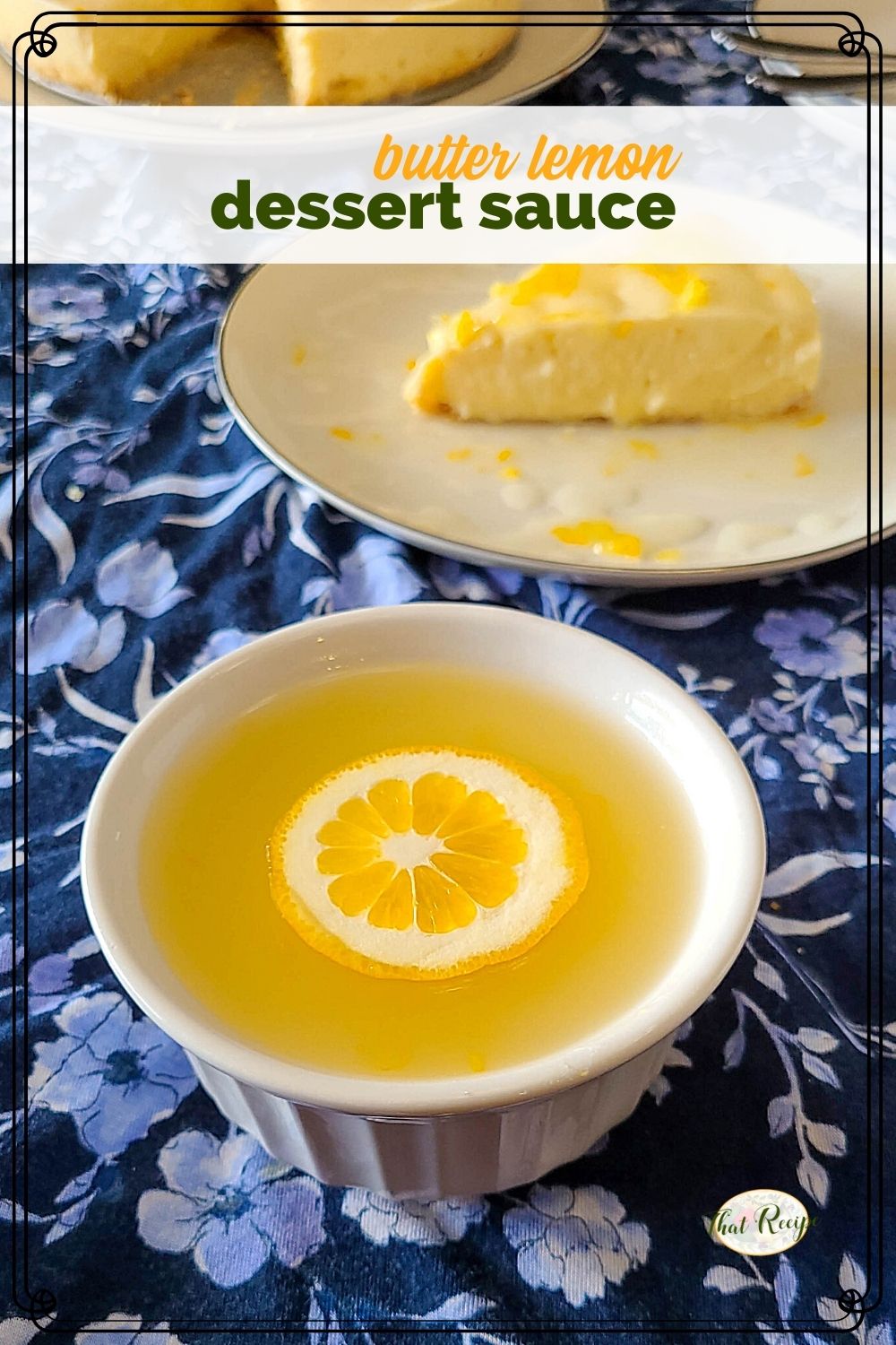 Buttery Lemon Dessert Sauce a Sweet and Tangy Treat