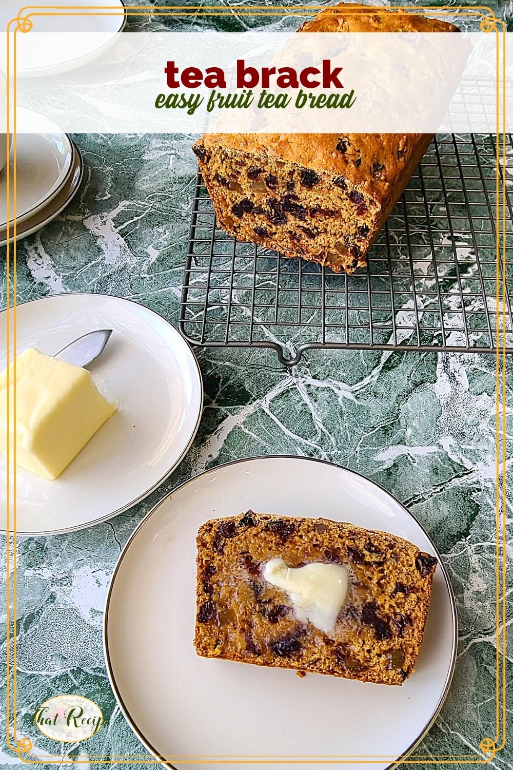 Tea Brack Fruit Laden Sweet Quick Bread