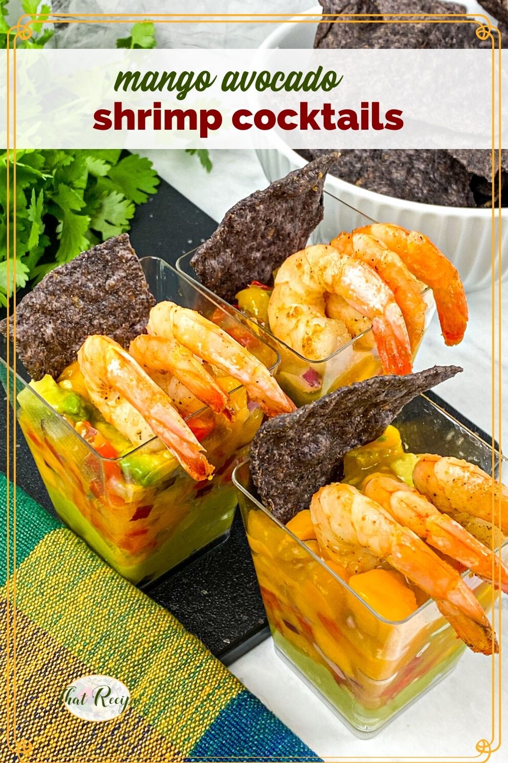 Mango Avocado Shrimp Cocktail