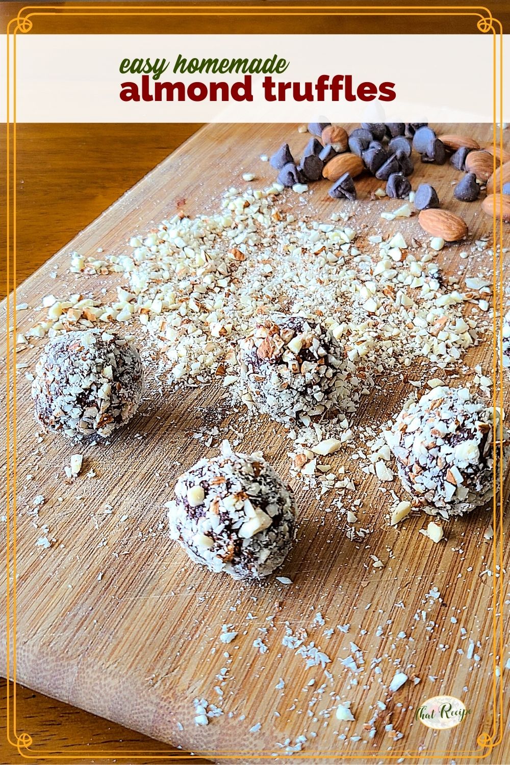 Almond Chocolate Truffles Make a Sweet and Easy Treat