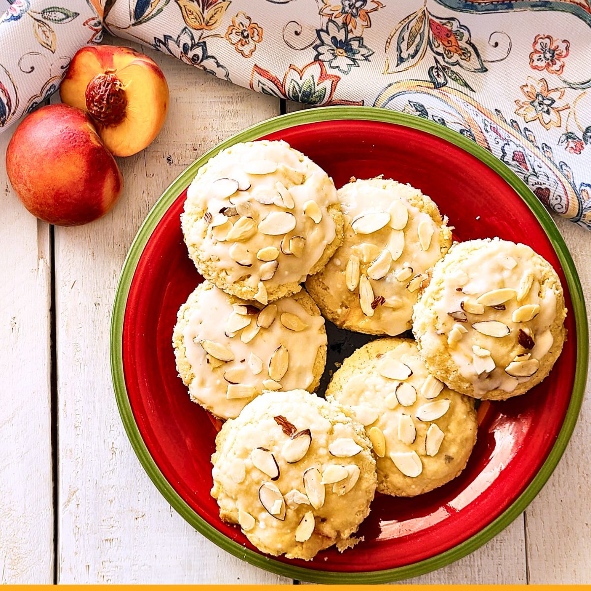 Peach Scones easy treat sweetens your day