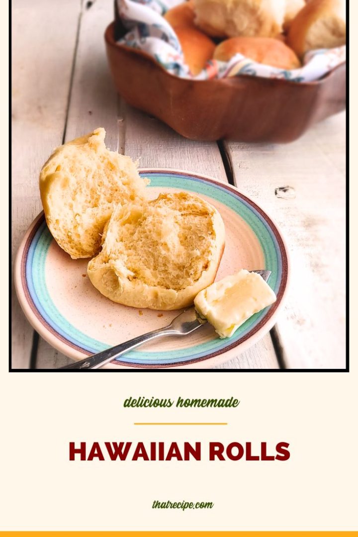 Homemade Hawaiian Rolls are fluffy and lightly sweet