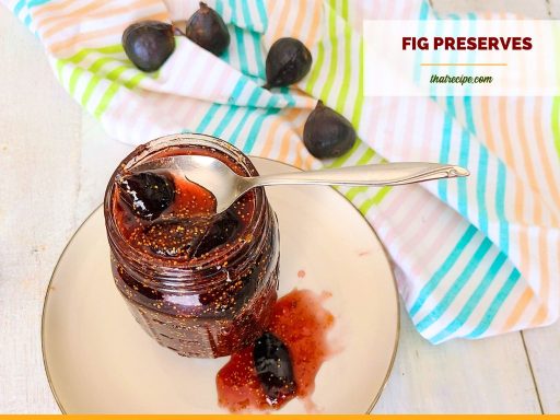 Tangerine Vanilla Fig Preserves