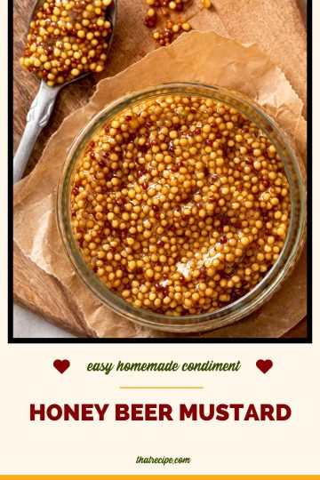 Homemade Whole Grain Honey Beer Mustard Spices Up Your Meals