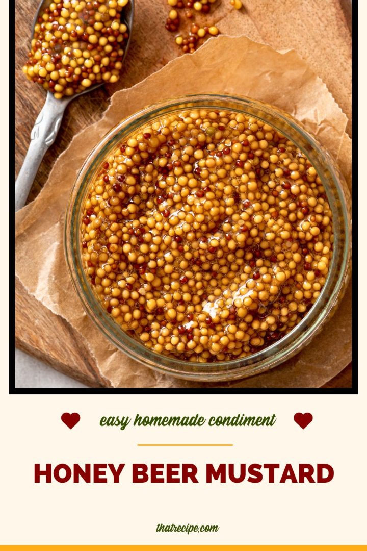 Homemade Whole Grain Honey Beer Mustard Spices Up Your Meals